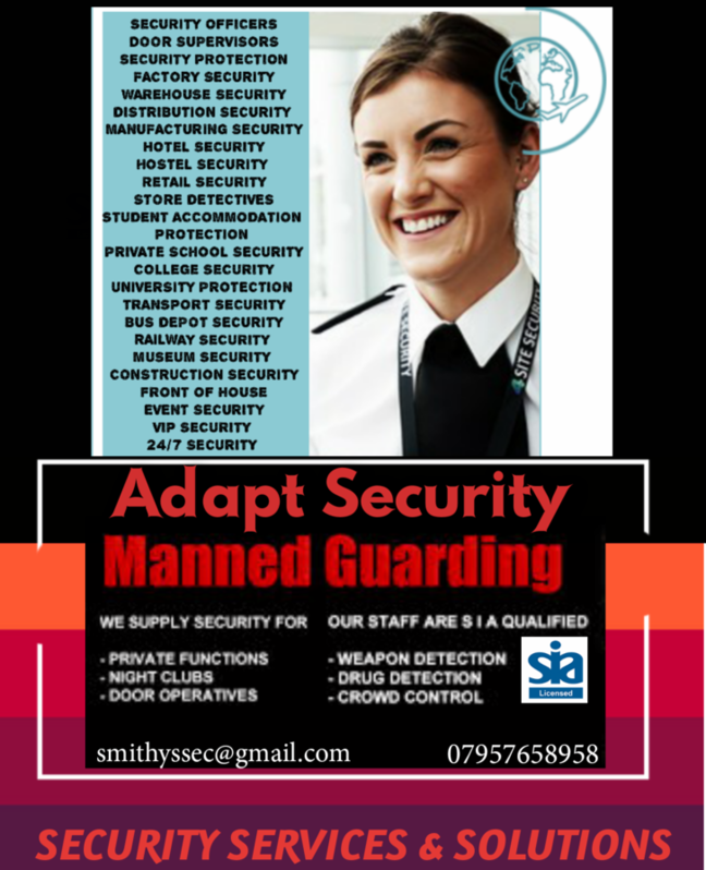 Adapt Security Manned Guarding Ltd, Security Services Other Get ... Adapt Security Manned Guarding Ltd, Security Services Other Get ...